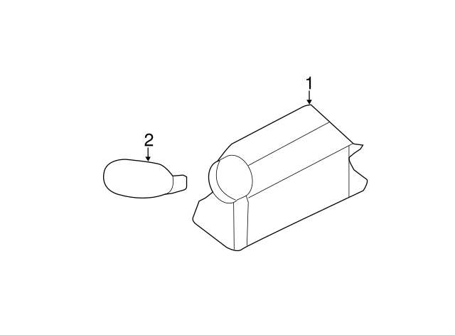 6M2Z-13550-A 2013-2023 Ford License Lamp | Fairway Ford Parts