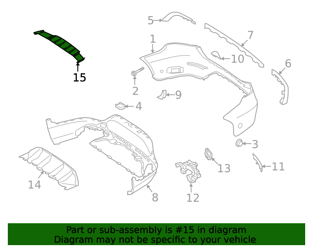 253-885-47-07 - Floor Pan Splash Shield 2020-2021 Mercedes-Benz GLC 63 ...