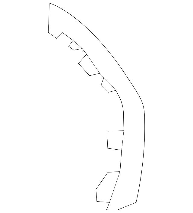 253-885-89-06 - Lower Trim 2020-2021 Mercedes-Benz GLC 63 AMG ...