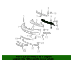 2007-2014 GM Bar Asm-Frt Bpr Imp 25947497 | GM Parts Center