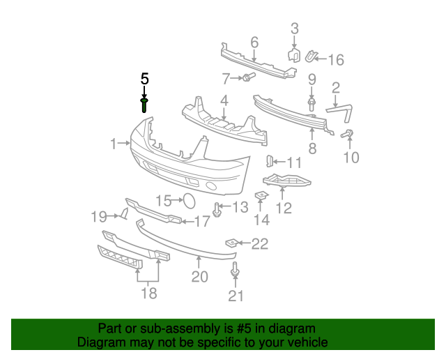 2004-2015 GM Bolt,R/Cmpt Lid Lk Cyl 25705182 | GM Parts Center