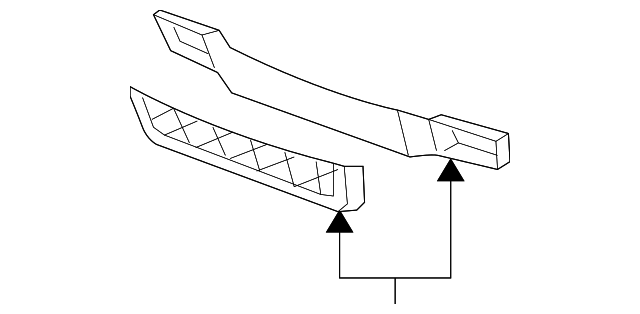 2007-2014 GMC Chrome Front Lower Grille with Covers 15264513 ...