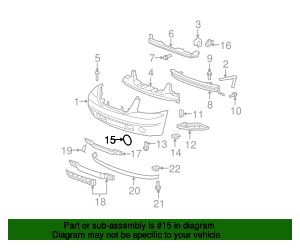 2007-2014 GM OEM NEW GM 07-14 Chevrolet GMC Yukon Front Bumper Fog ...