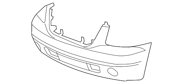 25890766 - Front Bumper Cover 2007-2014 GMC | Chevrolet Parts Direct