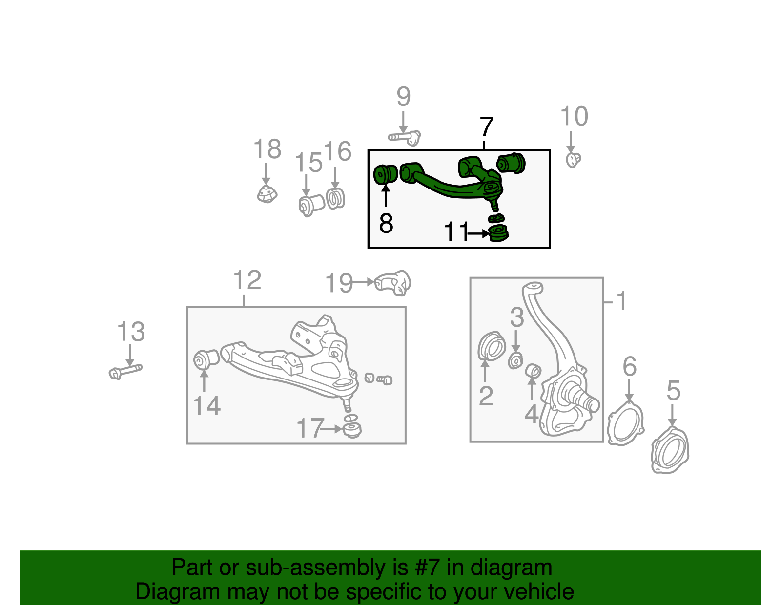 48610-60030 - Suspension Control Arm 1998-2007 Lexus LX470 | AutoNation ...