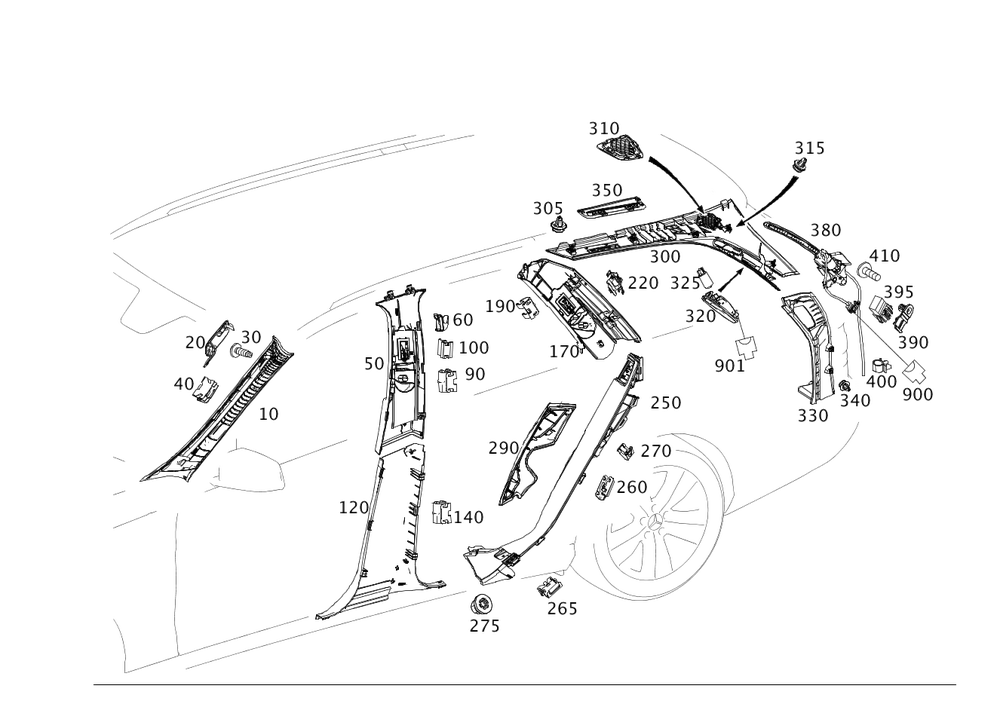 000-991-98-98 - Clamp 2002-2025 Mercedes-Benz | Mercedes-Benz USA Parts