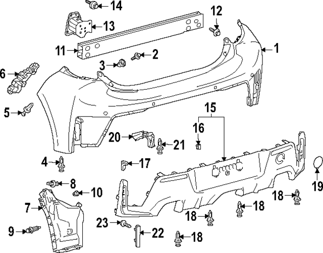 2023-2024 Toyota GR Corolla Lower Cover 52169-12250 | Toyota Parts Center