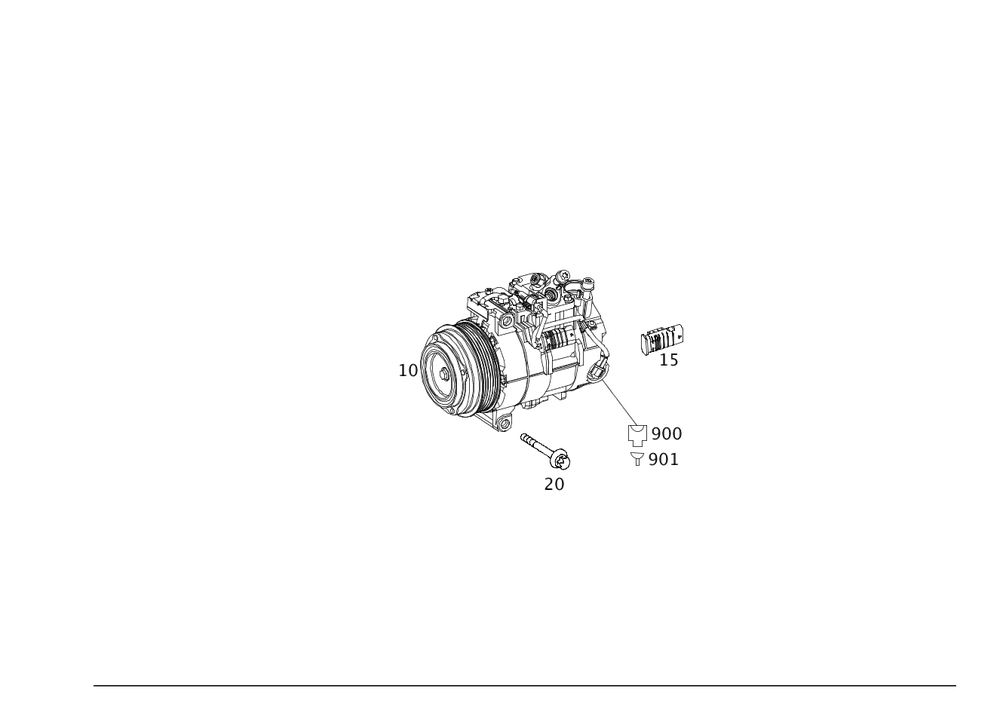 Remanufactured Refrigerant Compressor 002-230-75-11-80 | World Mercedes ...