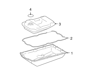 2007-2008 Toyota Tundra Transmission Filter 35330-34010 | OEM Parts Online