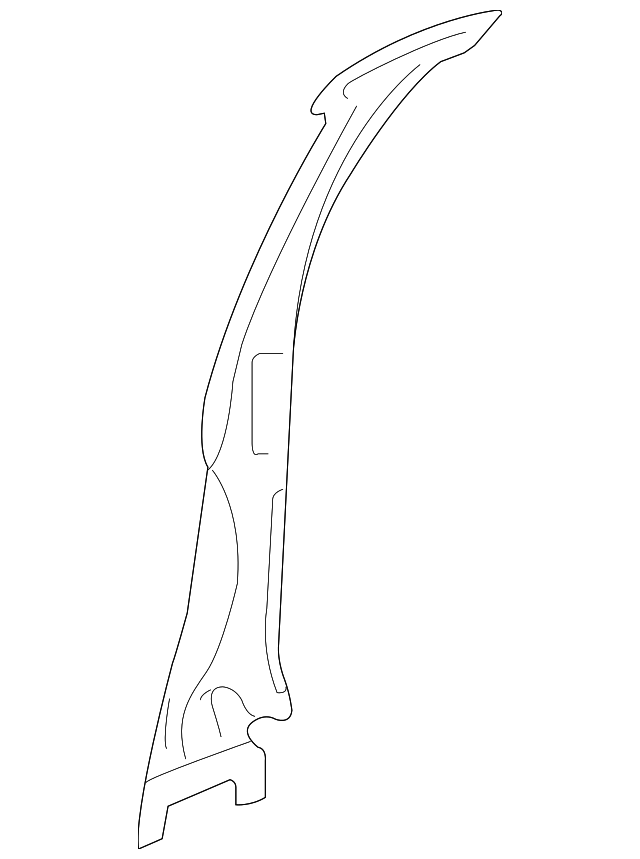 2006-2016 Chevrolet Passenger Side Center Pillar Outer Panel ...