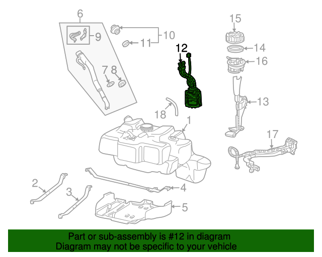 2009-2012 Porsche 911 Fuel Pump 997-620-145-02 | Porsche Marin