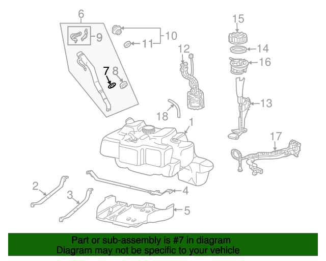 1999-2013 Porsche Filler Neck Washer 996-201-755-00 | OEM Parts Online