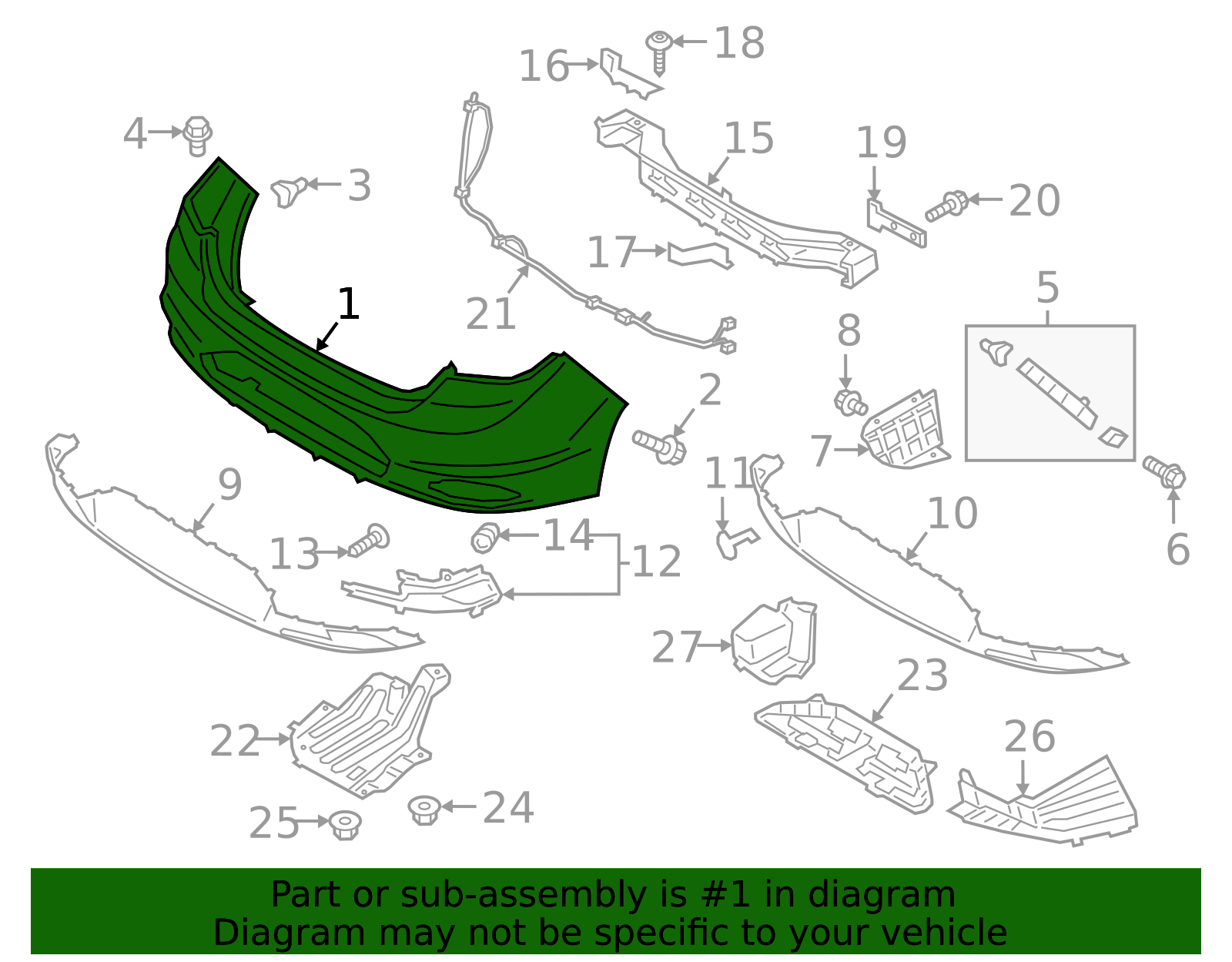 Hyundai - 86611-F2NA0 - Bumper Cover - 2019-2020 Hyundai Elantra | OEM ...
