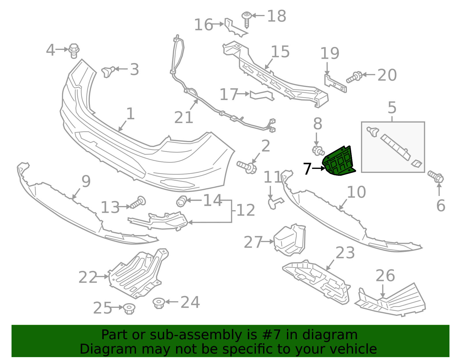 2019-2020 Hyundai Elantra Guard 86652-F2AA0 | OEM Parts Online