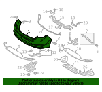 2019-2020 Hyundai Elantra Bumper Cover 86611-F2AA1 | OEM Parts Online