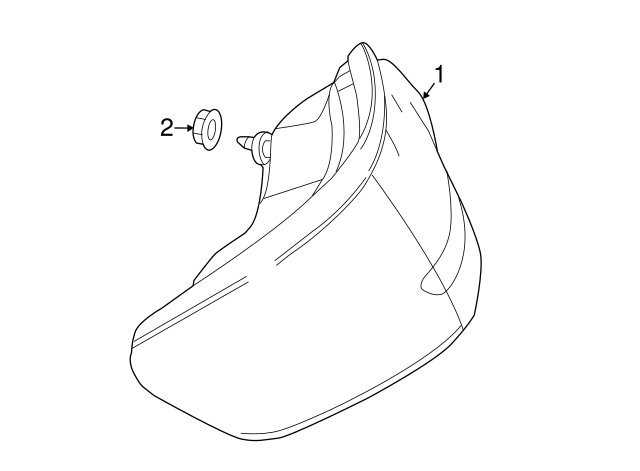 217-906-01-57-64 - Tail Lamp Assembly 2015-2017 Mercedes-Benz ...