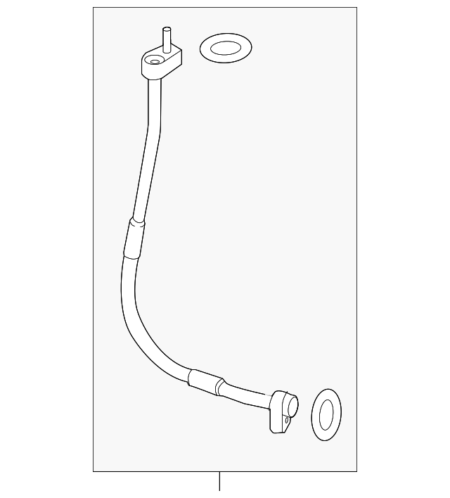 F1FZ-19835-F 2015-2018 Ford Focus Liquid Line | Fairway Ford Parts