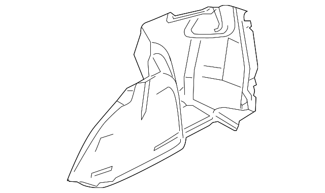 2010-2013 Mazda 3 Trunk Side Trim - Passenger Side (RH) BBM4-68-850C ...