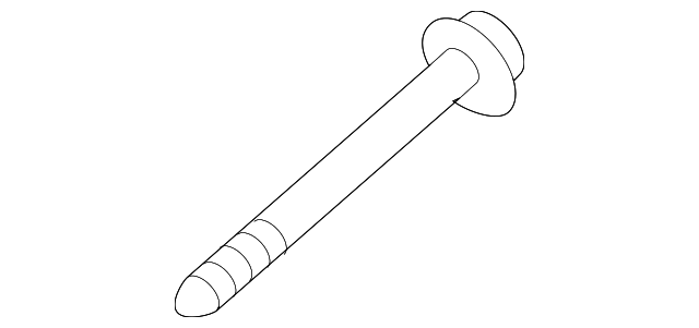 N-101-410-03 - Lower Control Arm Mount Bolt 2005-2018 Audi | Audi OEM Parts