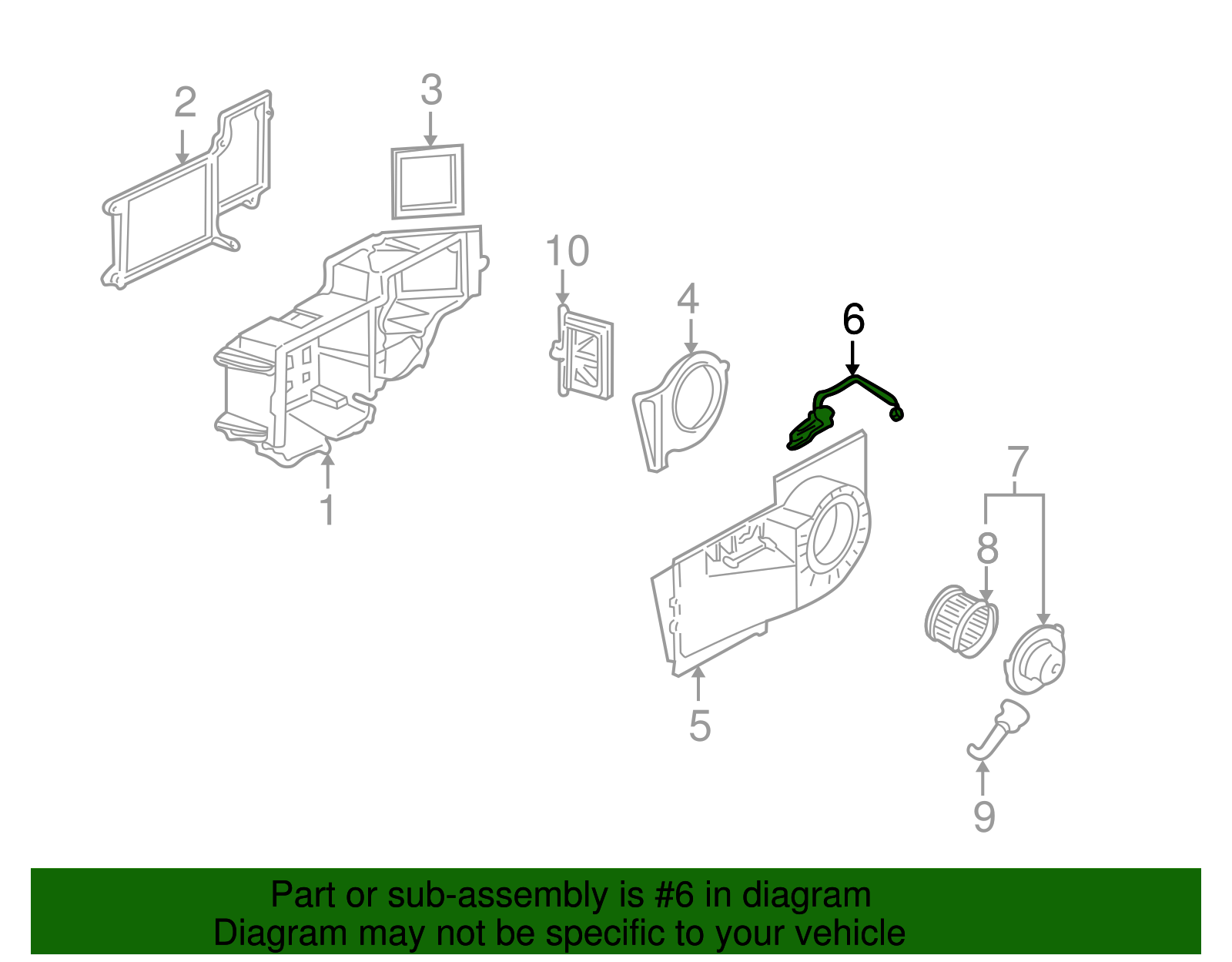 1996-2025 GM Heating and Air Conditioning Blower Control Module ...