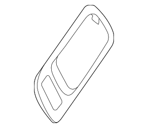 2021 Nissan Rogue Handle Bezel 80683-6RA0A | TascaParts.com