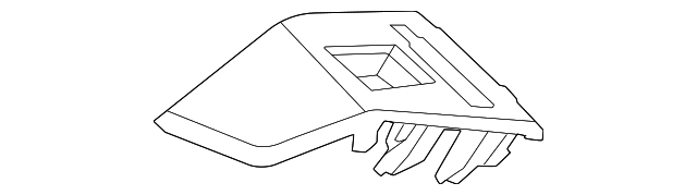 2021-2025 Nissan Rogue | Switch Bezel | 80960-6RA4A | Tom Wood Nissan Parts