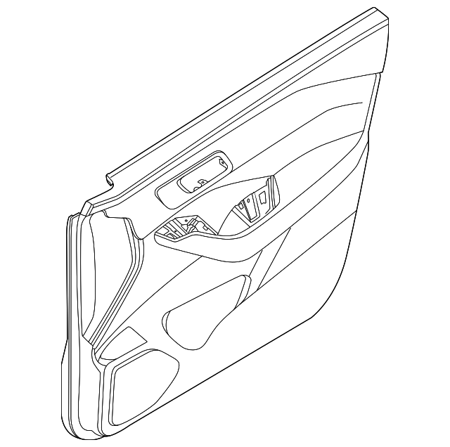 2021-2022 Nissan Rogue Door Trim Panel 809A0-6RR1A | OEM Parts Online