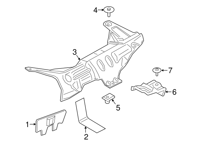 FL3Z-6775-F 2016-2020 Ford F-150 Front Shield | Fairway Ford Parts
