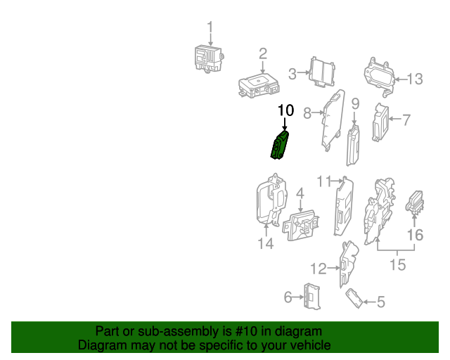2014-2021 Mercedes-Benz Control Module 000-900-18-08 | MB OEM Parts