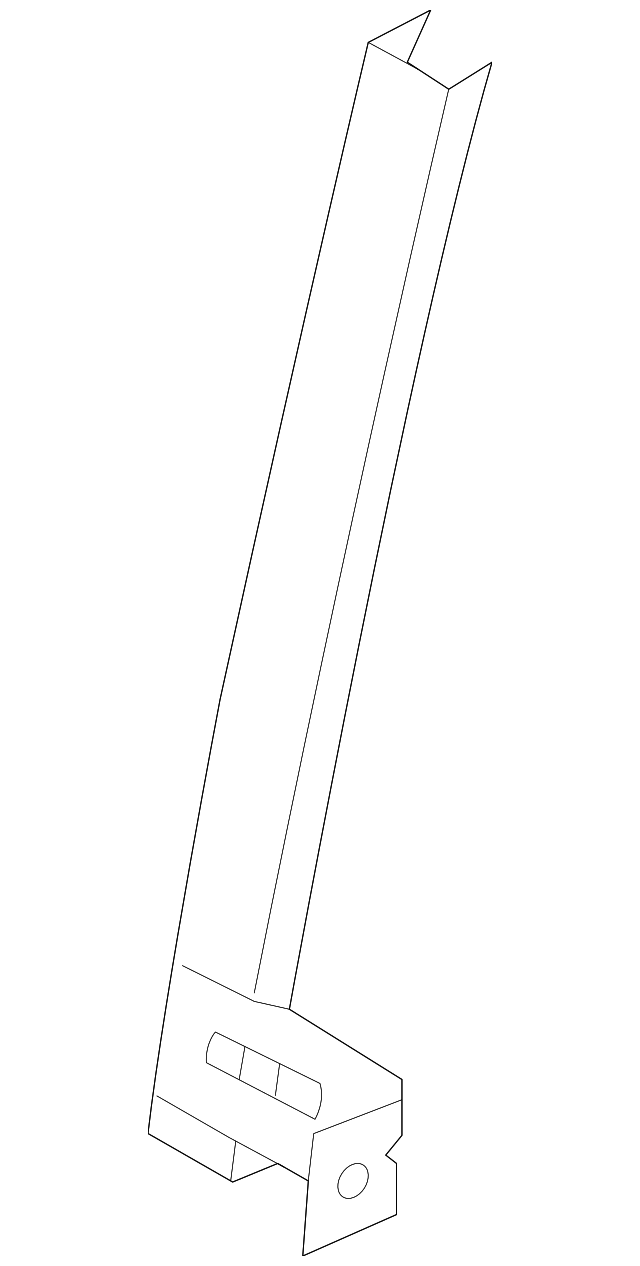 2014-2019 Nissan Rogue Sash Channel - Passenger Side (RH) H0214-4BAMA ...