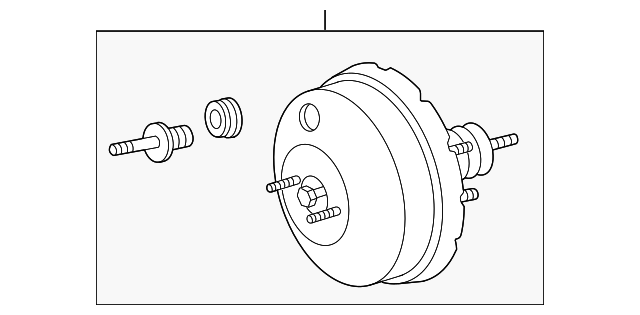 2007-2011 Toyota Yaris Booster Assembly 44610-52430 | Toyota Parts Center