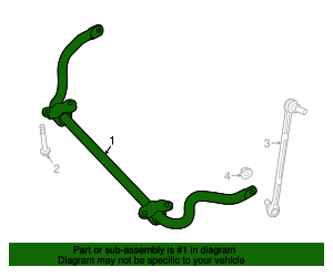 2016-2022 Mercedes-Benz Suspension Stabilizer Bar 253-323-02-65 ...