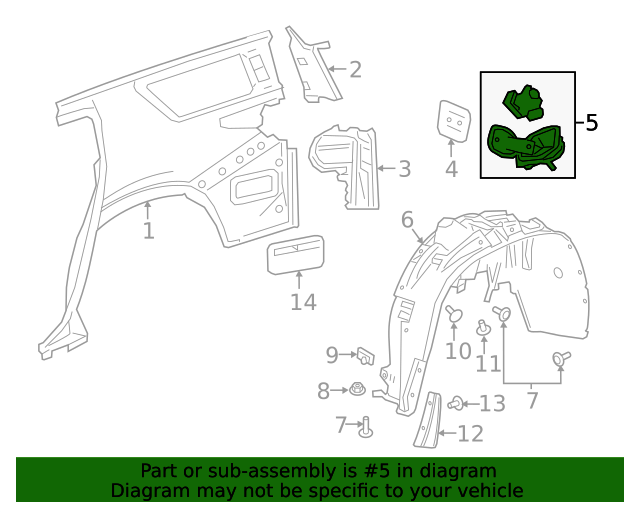 Housing 84893075 | OEM GM Parts