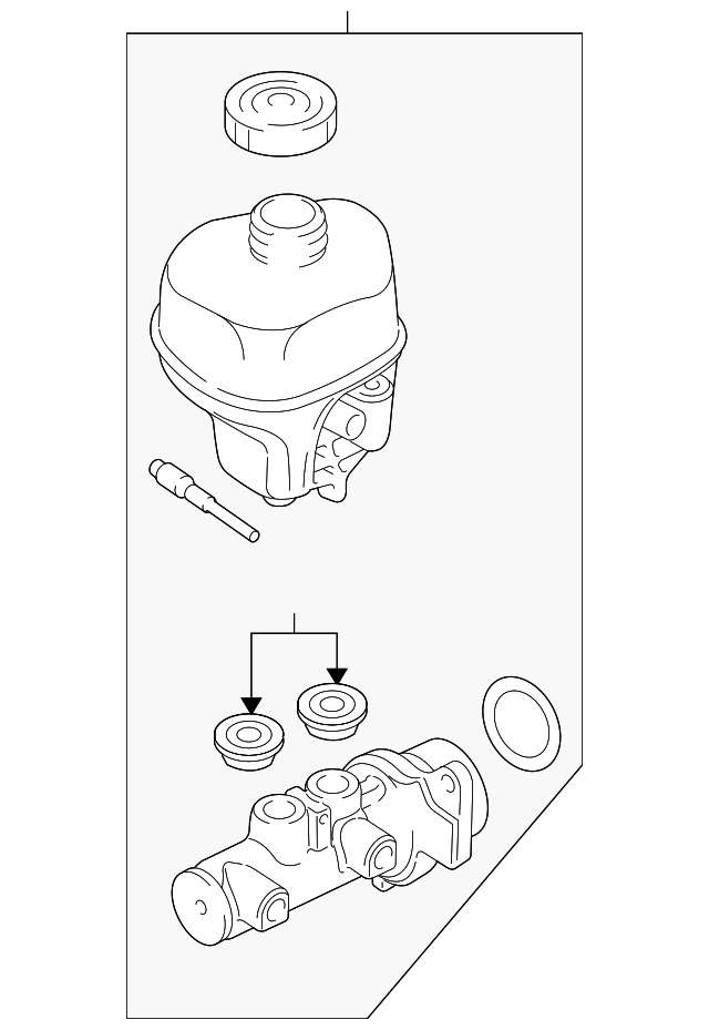 2007-2020 Mopar Master Cylinder 68000908AB | TascaParts.com