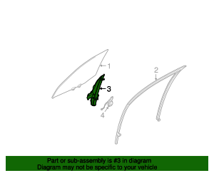 80721-2Y00A - Window Regulator 2000-2004 Infiniti | AutoNationParts.com