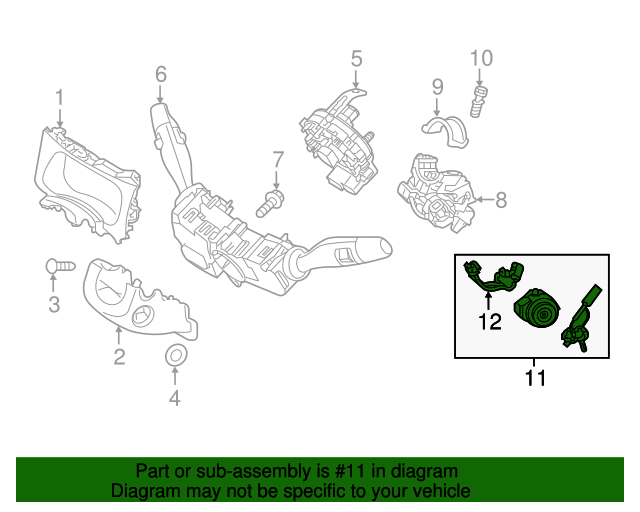 2016-2021 Hyundai Tucson Ignition Lock Cylinder 81905-D3150 | OEM Parts ...