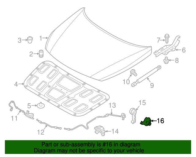 2011-2022 Hyundai Handle Base 81180-3S000 | OEM Parts Online