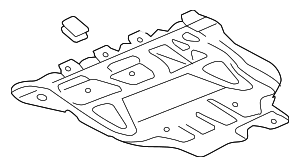 2015-2018 Volkswagen Splash Shield 3Q0-825-236-D | VW Direct Auto Parts