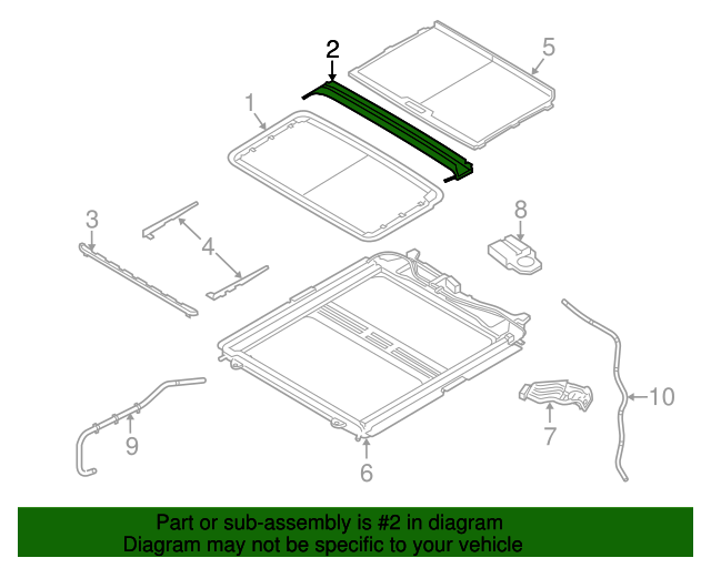 2005-2023 Mopar Drip Channel 5137559AD | TascaParts.com