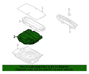 2022-2024 Mitsubishi Outlander Cargo Box 7646A536 | Mitsubishi Parts ...