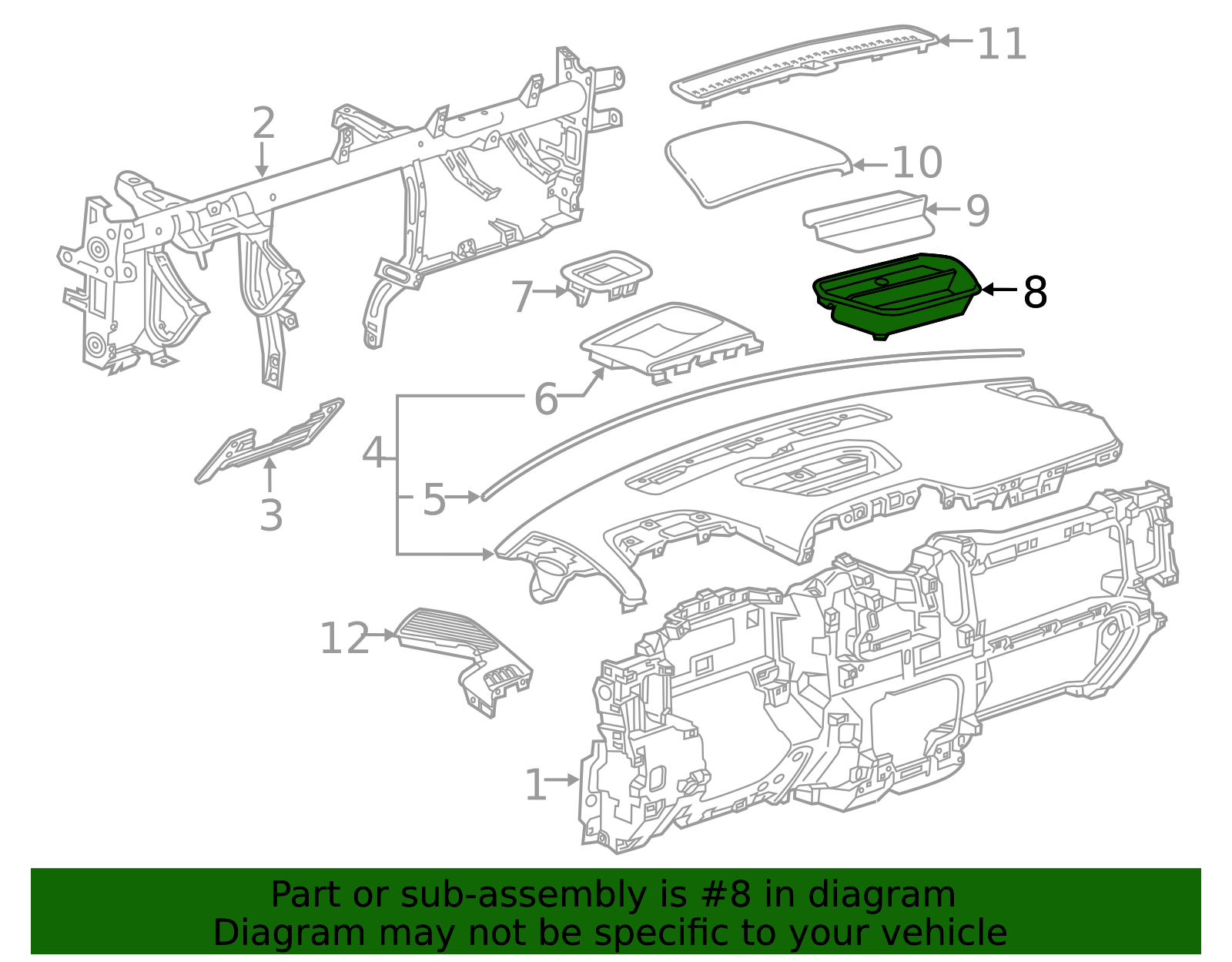 2022-2025 GM Tray 85604352 | Partners Chevy