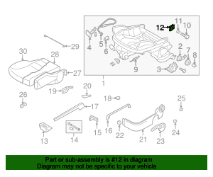 2004 Volkswagen Golf Pin Lock Washer N-900-703-03 | OEM Parts Online