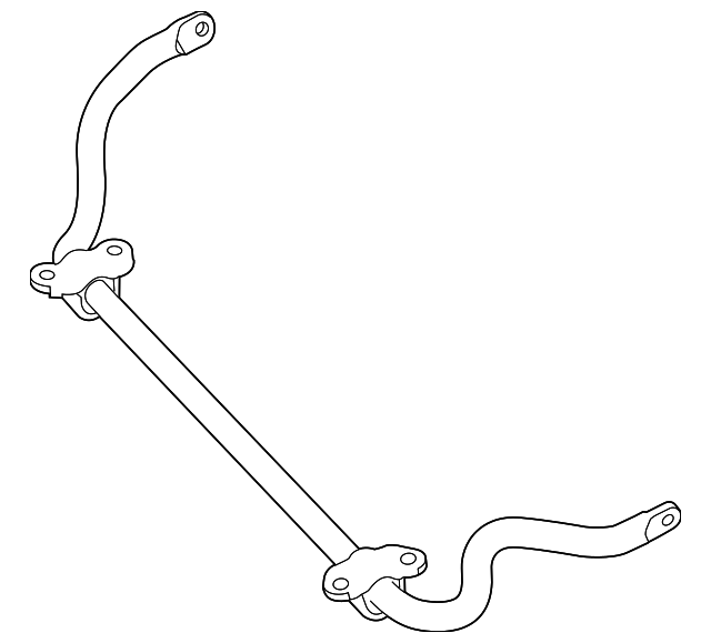 253-323-02-65 - Stabilizer Bar 2016-2020 Mercedes-Benz | Mercedes-Benz ...