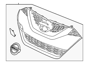 62310-4RA0C - Grille Assembly 2018 Nissan Maxima | Group 1 Auto Parts
