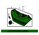 2018 Nissan Maxima Grille Assembly 62310-4RA0C | TascaParts.com