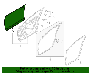 2020-2021 Mazda CX-30 Outer Panel DFR5-59-031A | OEM Parts Online