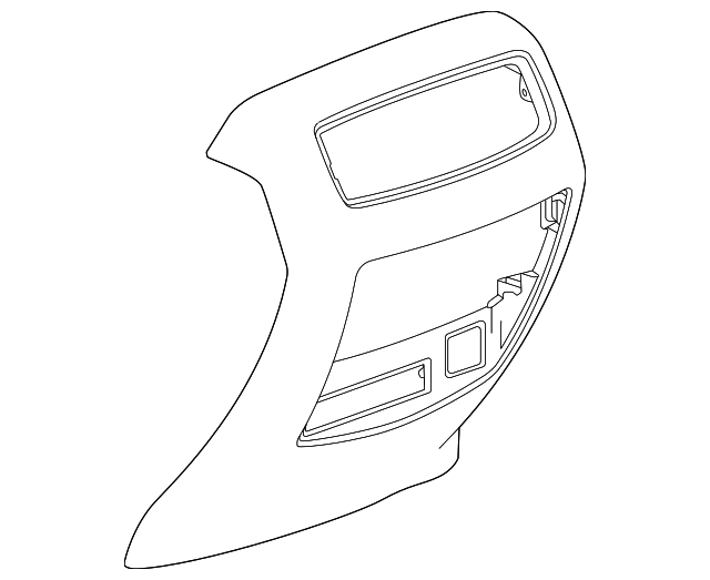 2021-2022 Cadillac Rear Trim 84460879 | GMPartsDirect.com