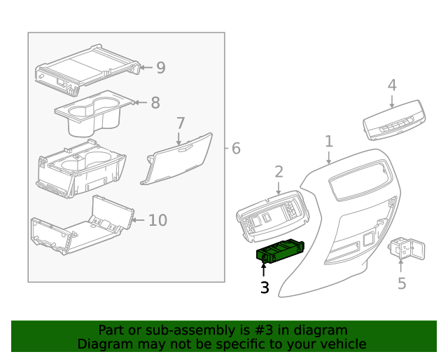 2022-2024 Cadillac USB Port 85144216 GM | GMPartsDirect.com