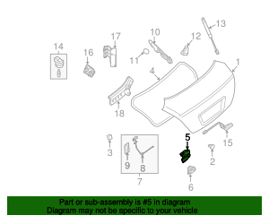 2009-2014 Nissan Lock Assembly 84630-9N00A | Ziegler Nissan of Orland Park
