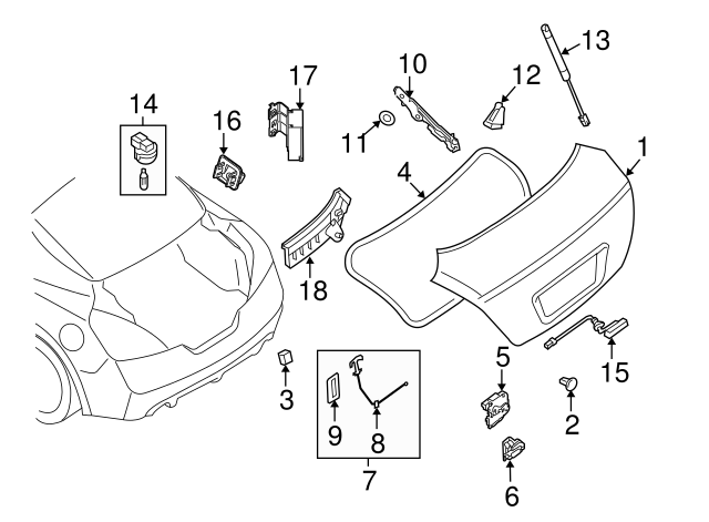 84630-9N00A - Lock Assembly 2009-2014 Nissan | AutoNation Parts